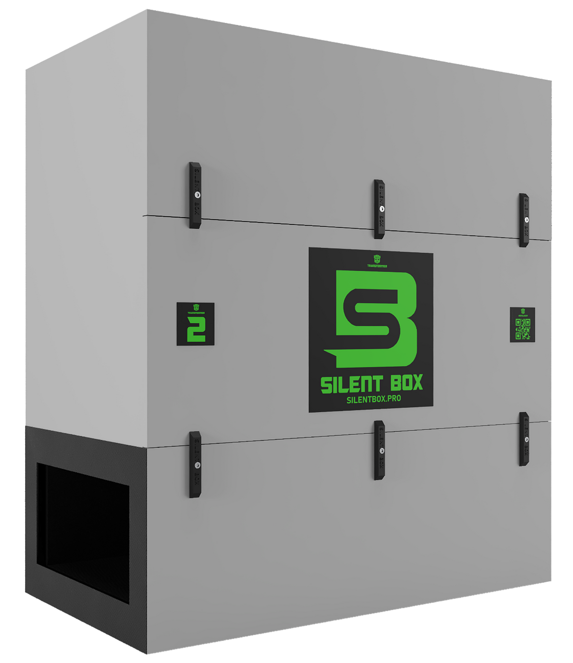 Купити Шумобокс SILENT-BOX Super Silent 2 Gray S2Gray в інтернет ...